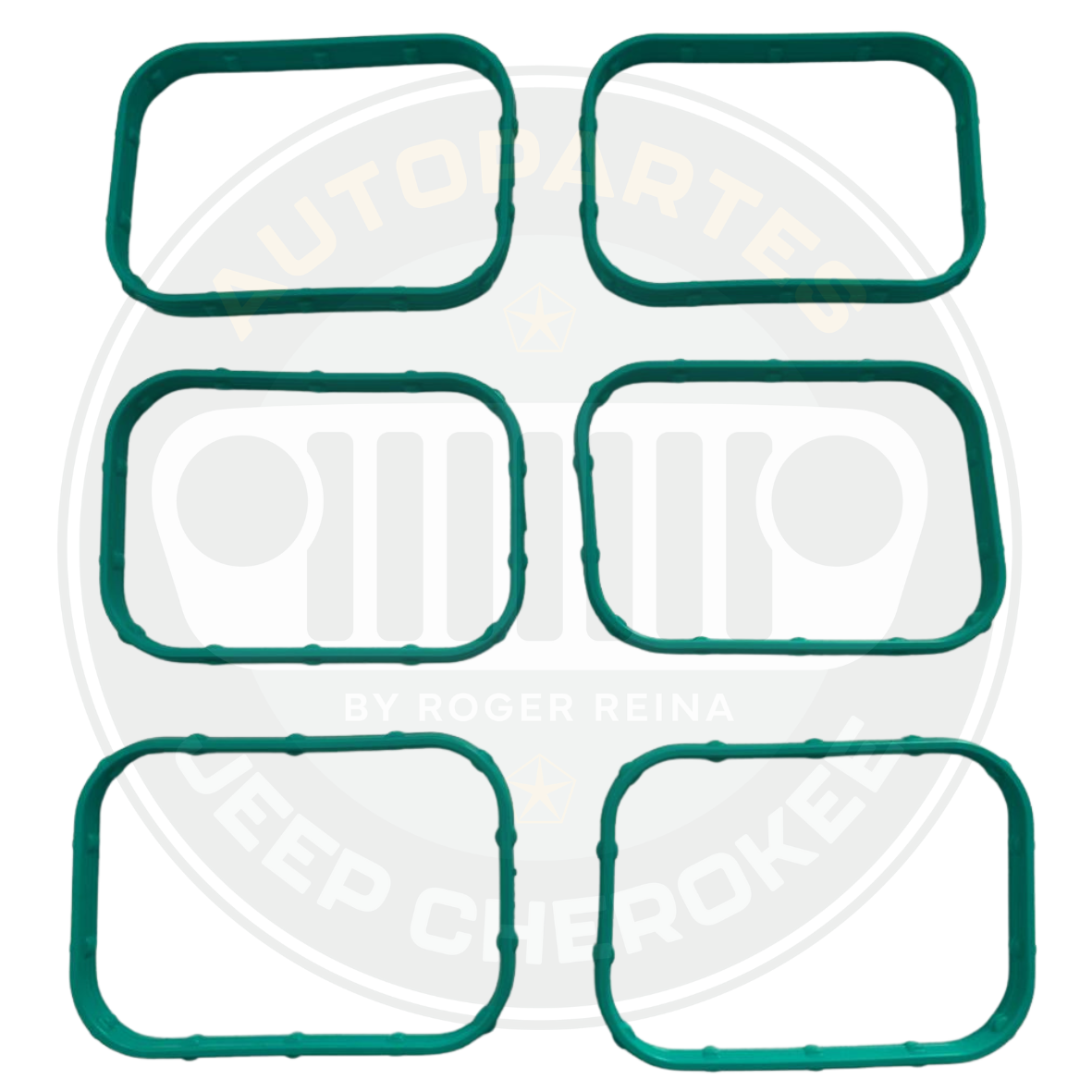 EMPAQUE MULTIPLE ADMISION MOTOR 3.6 JEEP WRANGLER Y/O GRAND CHEROKEE ...